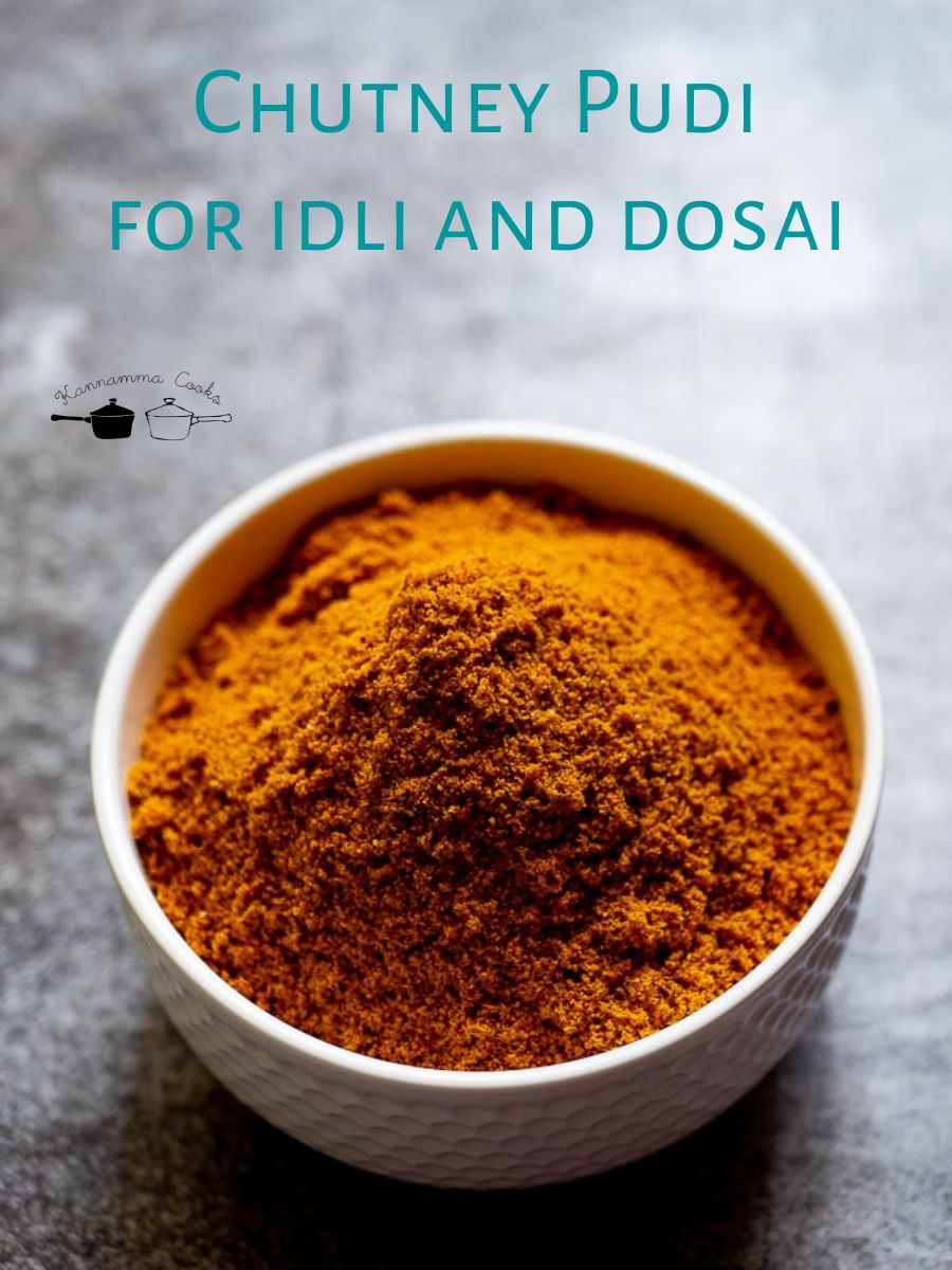 Chutney Pudi For Idli And Dosai | Bengaluru Cafe Inspired Chutney Podi ...