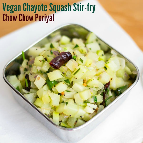 Chayote Squash South Indian Recipe | Besto Blog