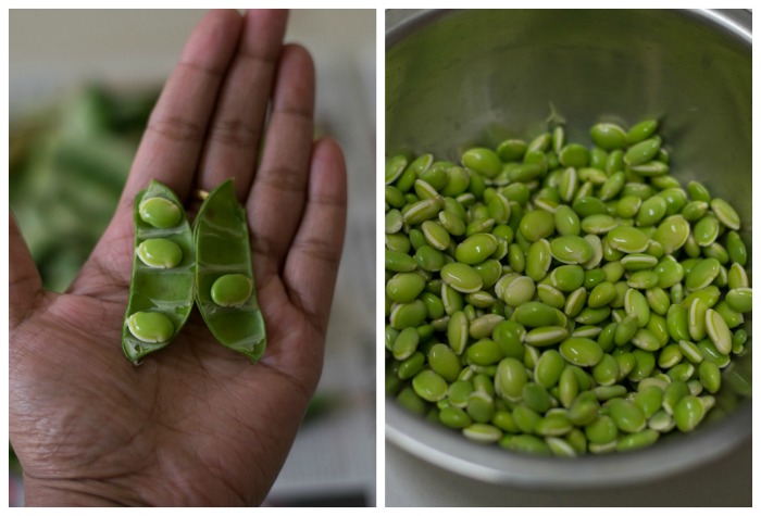 mochai pidukku paruppu kuzhambu - shelled field beans curry