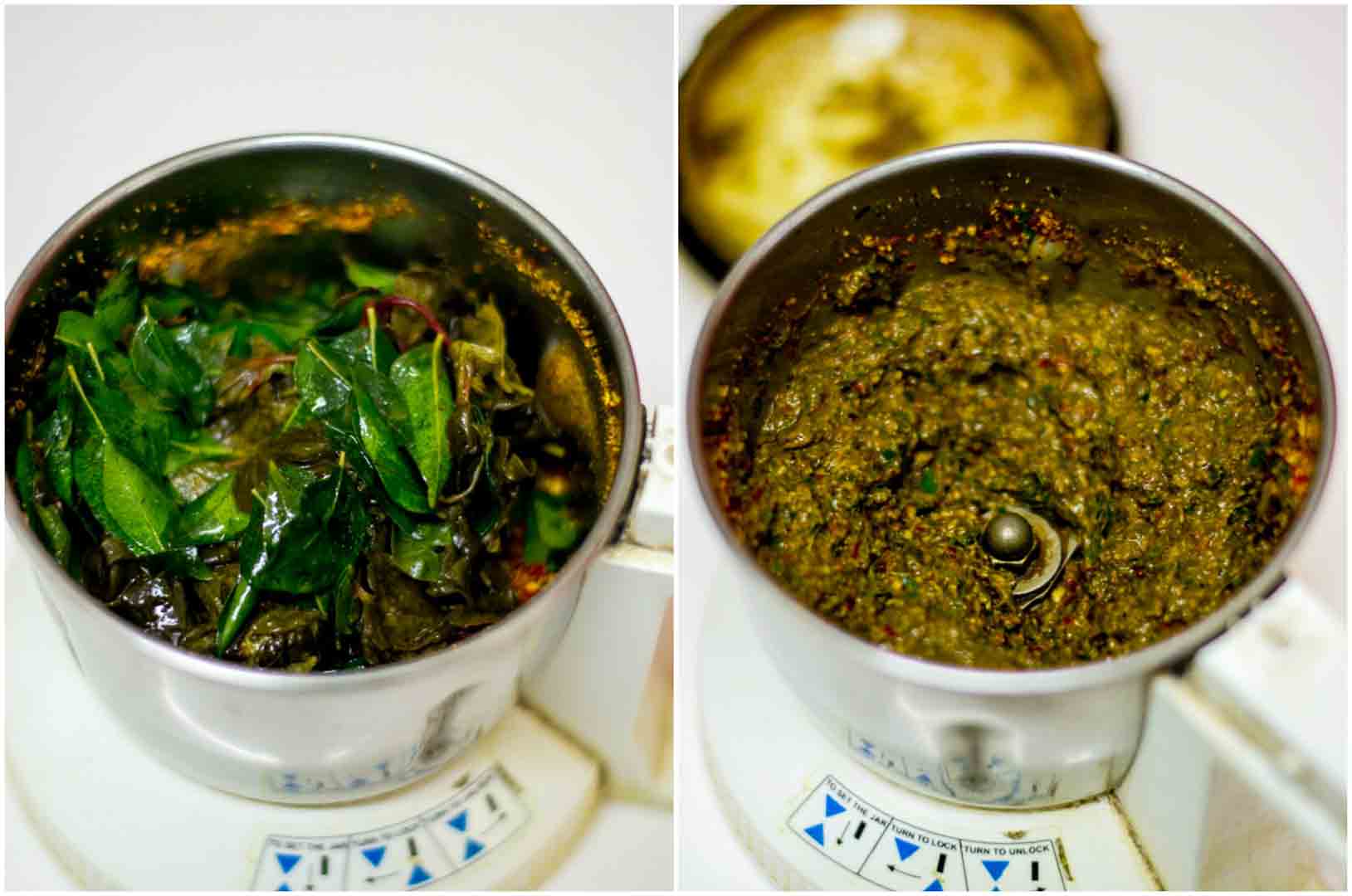 Pulicha Keerai Thokku, Gongura Thokku Recipe - Kannamma Cooks