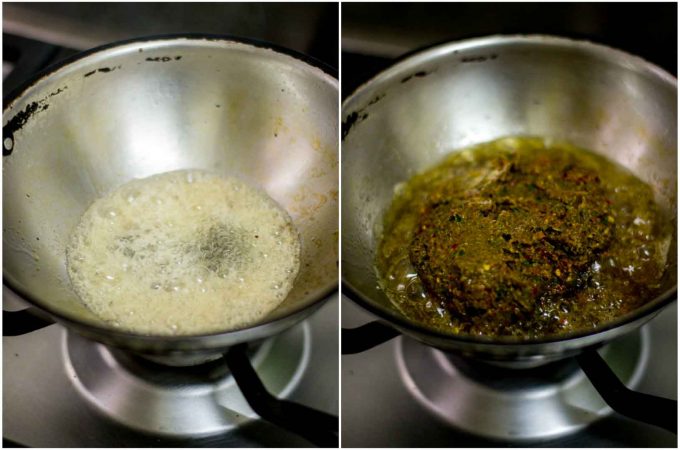 Pulicha Keerai Thokku, Gongura Thokku Recipe - Kannamma Cooks