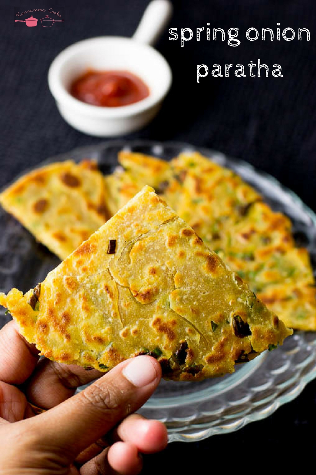 Spring Onion Paratha Recipe